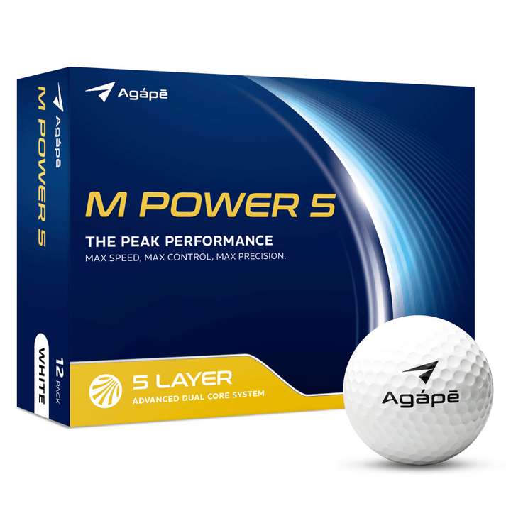 agape M Power 5 高爾夫球｜Agape Golf