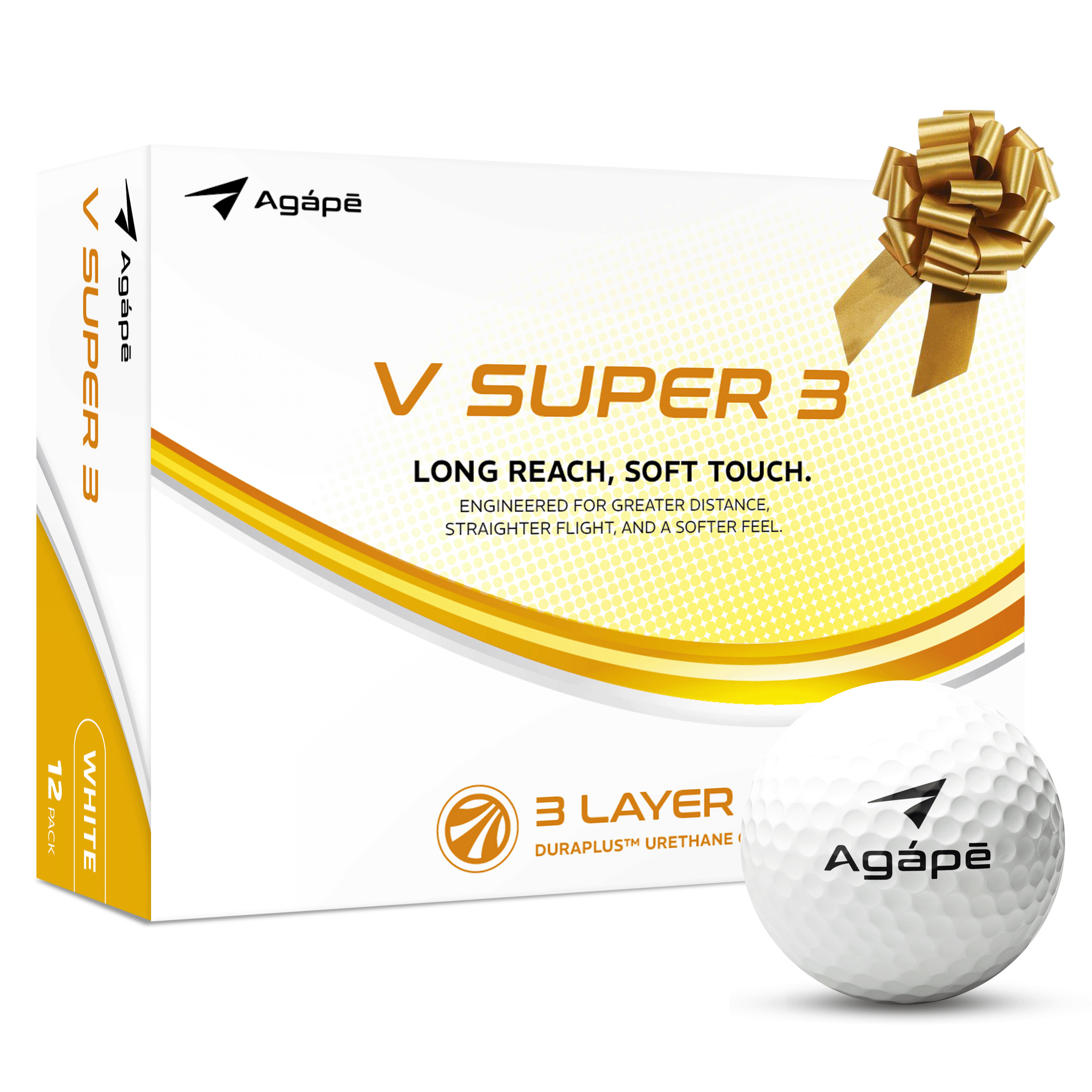 Agape V Super 3 Golf Ball – Agape Golf